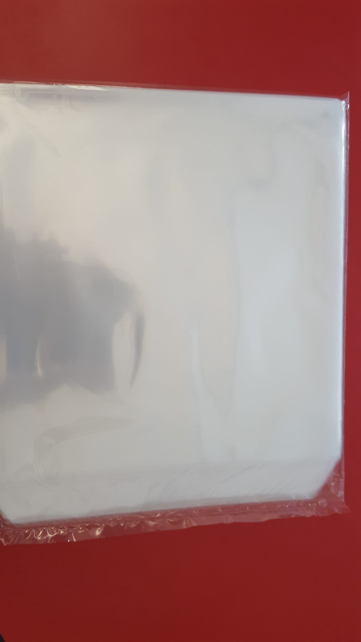 50 Buste in PPL per dischi 33 giri cm. 32,5×32,5+4 con flap non adesivo ...